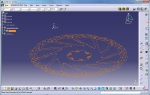 Create a raster image and import in CATIA